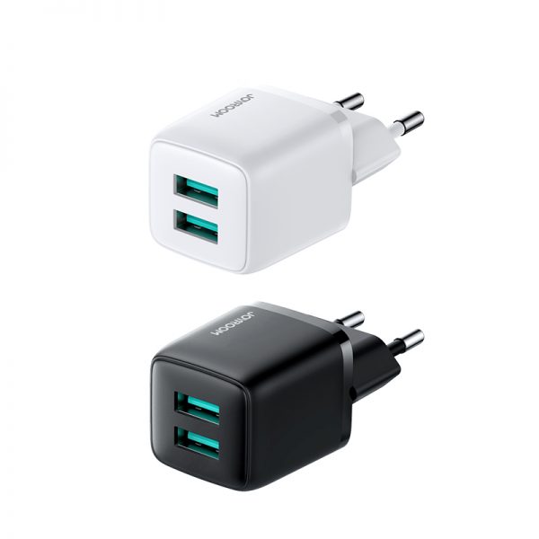 JOYROOM Dual Port Power Adapter Fast Charging 2.4A 2 USB – Smarters Phone